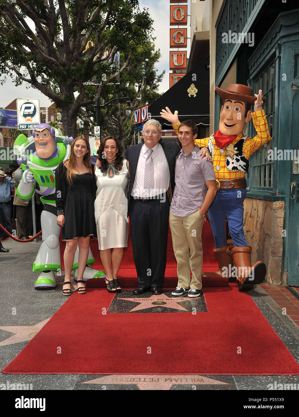 Randy Newman family wife kids 10 - Randy Newman Honored with a Star on ...