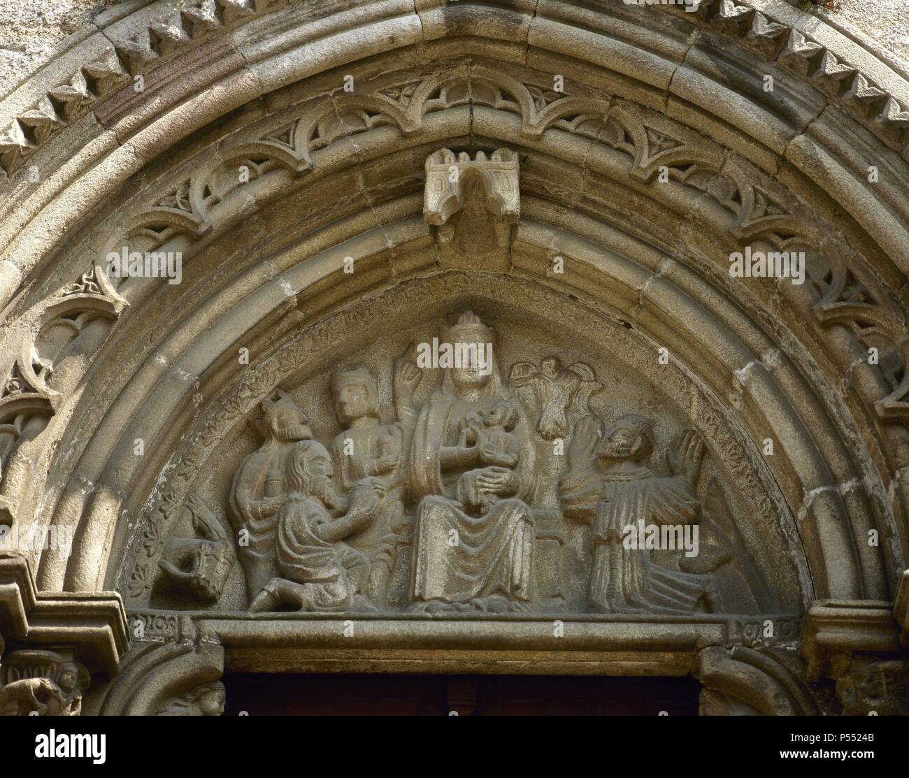 ARTE GOTICO. ESPAÑA. IGLESIA DE SAN FRANCISCO. Erigida por Fernán Pérez ...