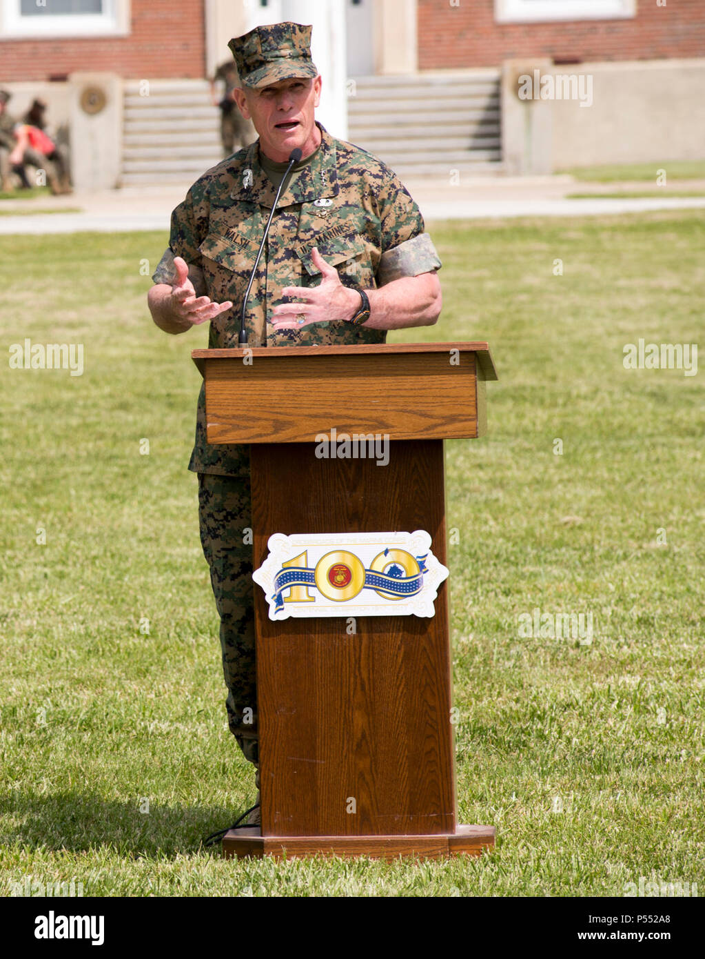 U.S. Marine Corps Lt. Gen. Robert S. Walsh, deputy commandant for ...