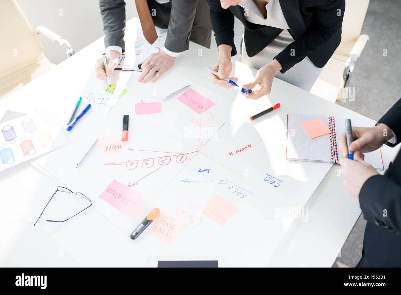 Business People Building Successful Development Strategy Stock Photo ... Business People Building Successful Development Strategy Stock Photo ...