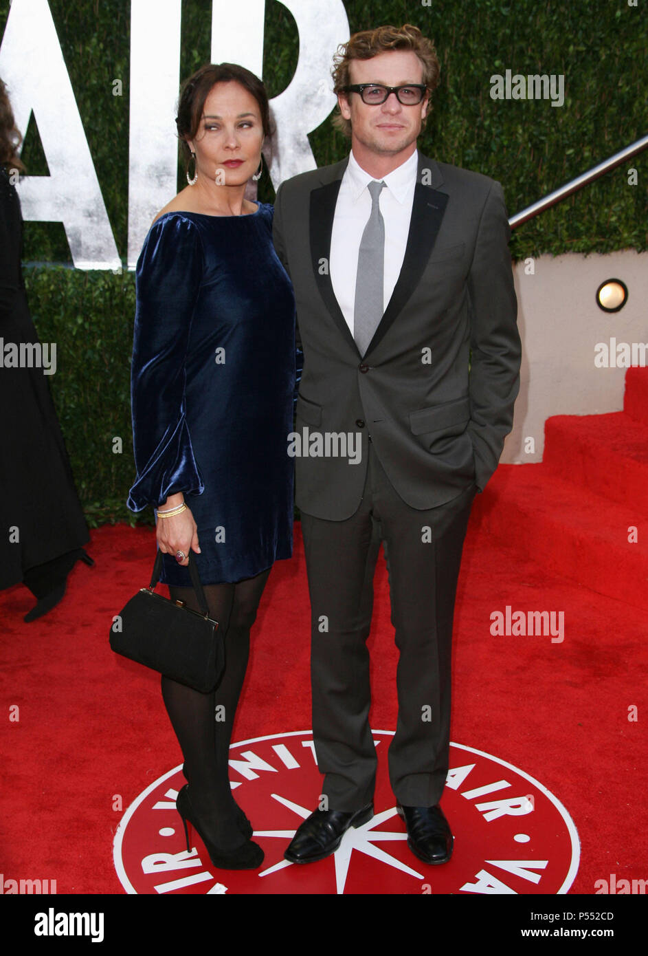 Simon Baker wife 83 - Vanity Fair After Oscars Party In Los Angeles ...