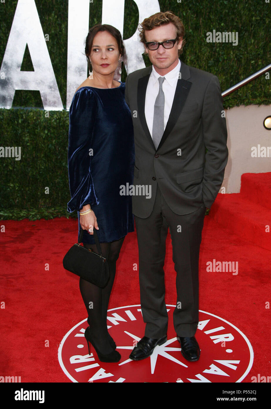 Simon Baker wife 84 - Vanity Fair After Oscars Party In Los Angeles ...