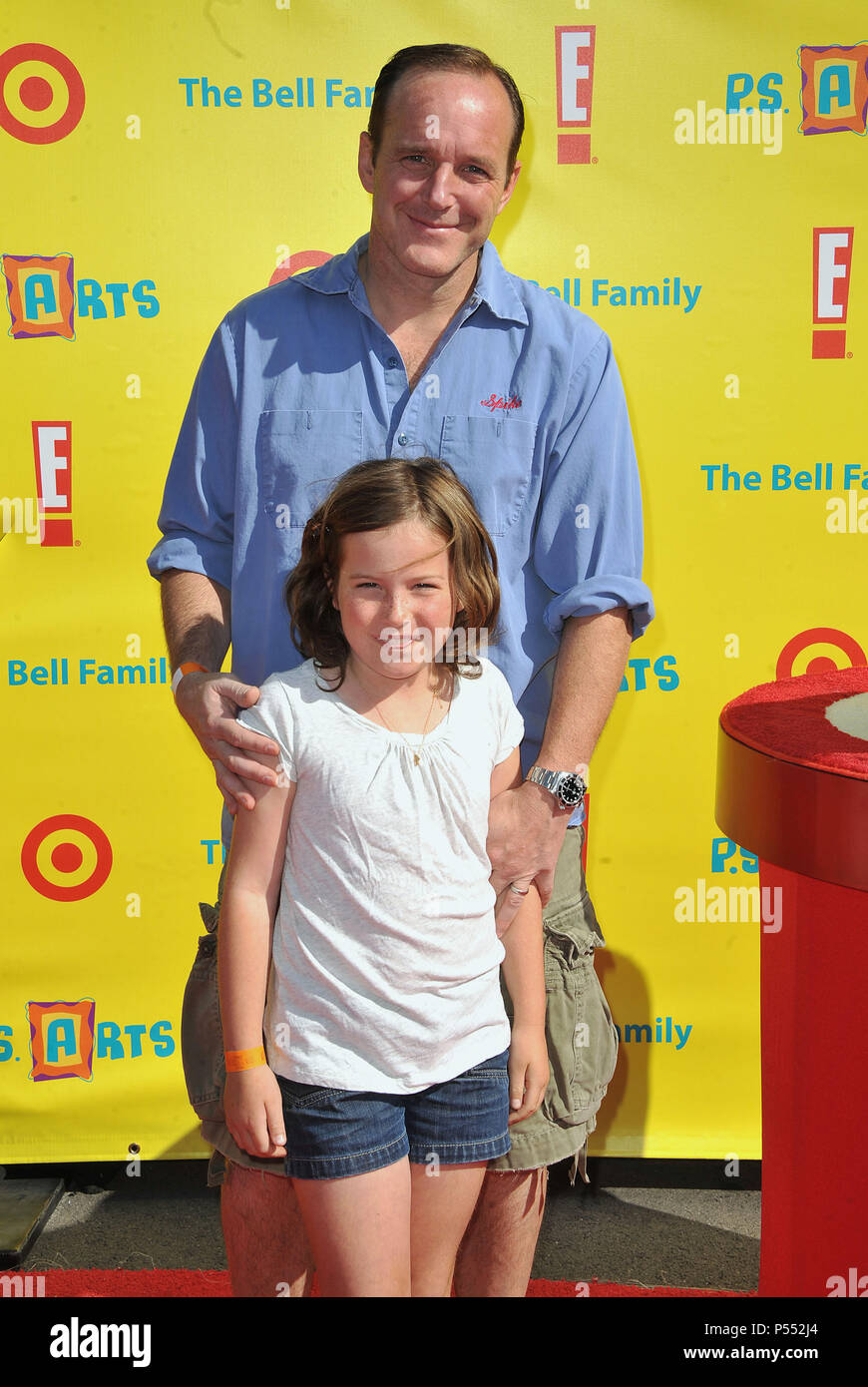 Steven Weber, daughter - PS Art Express Yourself-2010 at the Santa ...