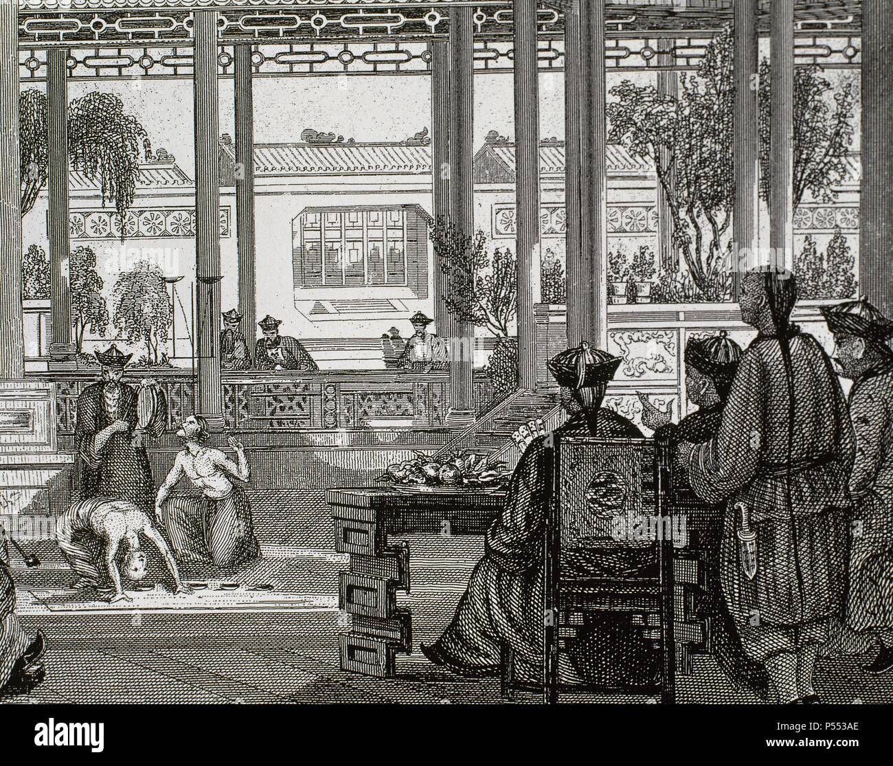 HISTORIA DEL IMPERIO CHINO. "EQUILIBRISTAS ACTUANDO EN LA CORTE ...