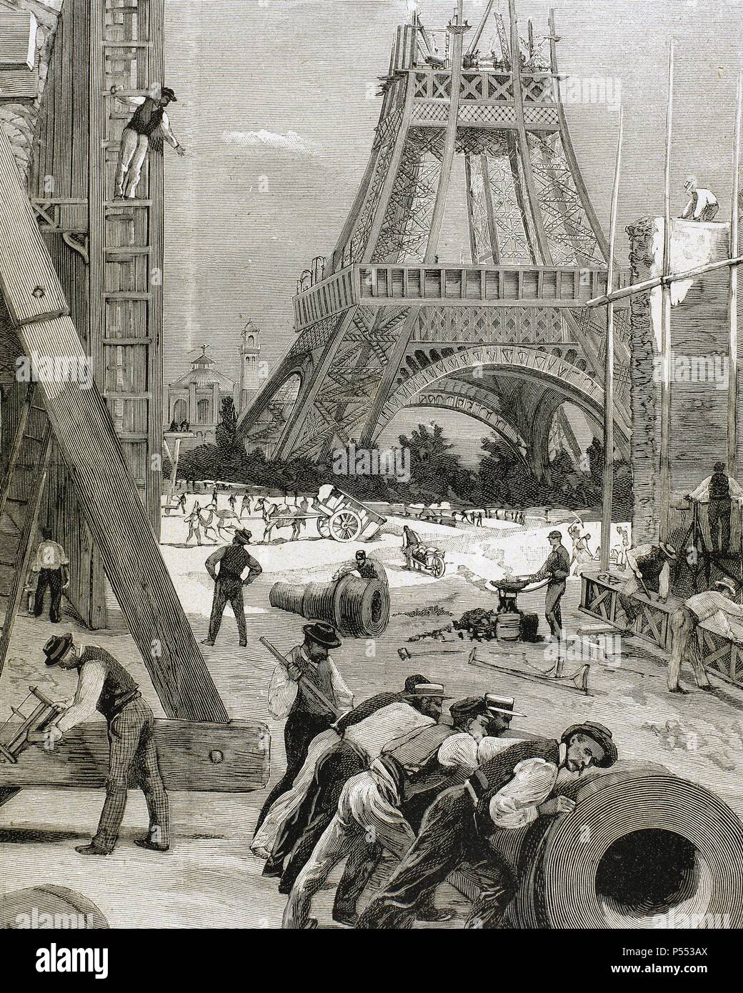 HISTORIA DE FRANCIA. S. XIX. Los trabajos de la EXPOSICION UNIVERSAL de ...