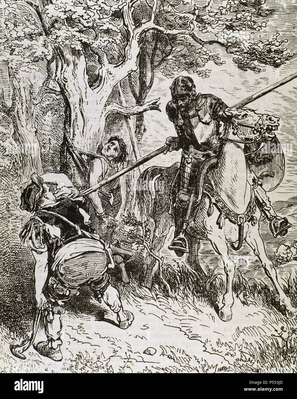 Miguel de cervantes dibujo hi-res stock photography and images - Alamy