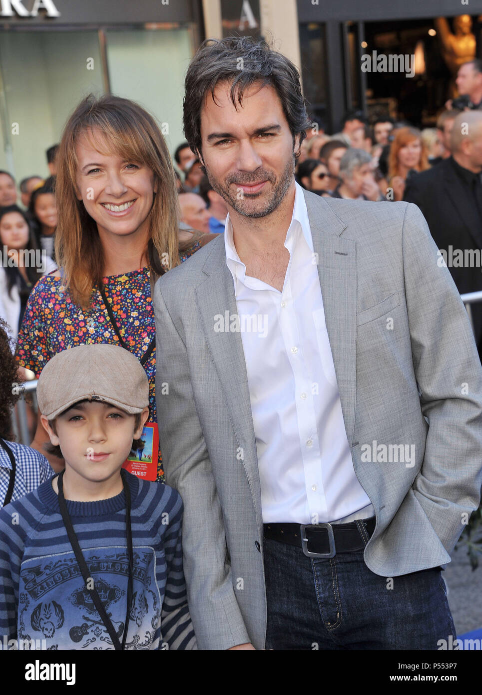 Eric mccormick and wife red carpet event hi-res stock photography and ...