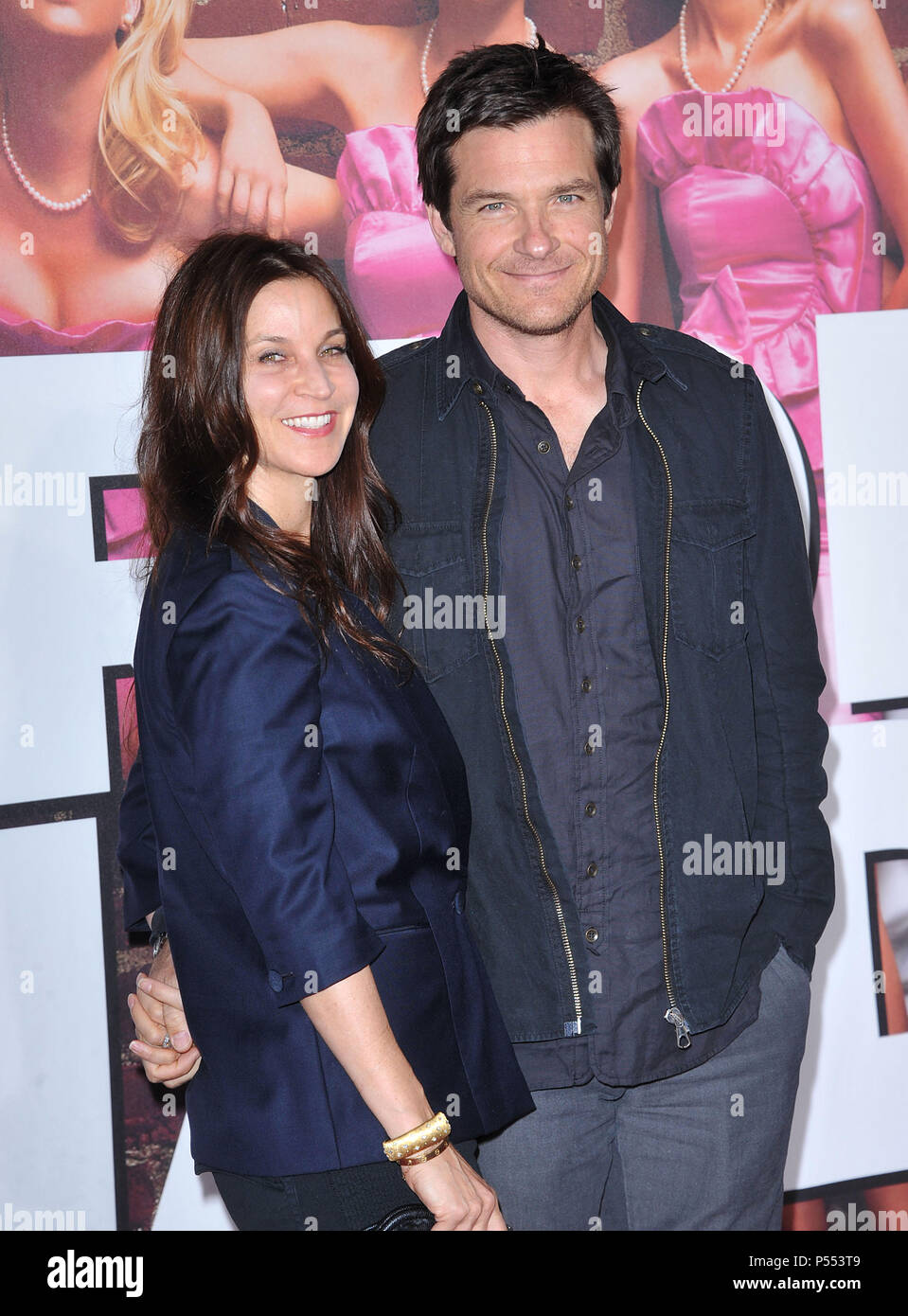 Jason Bateman And Wife Amanda Anka High Resolution Stock Photography ...