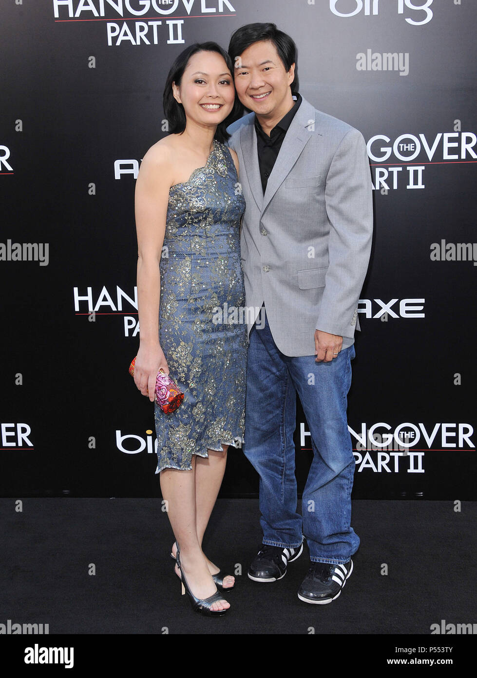 Ken jeong and wife hi-res stock photography and images - Alamy
