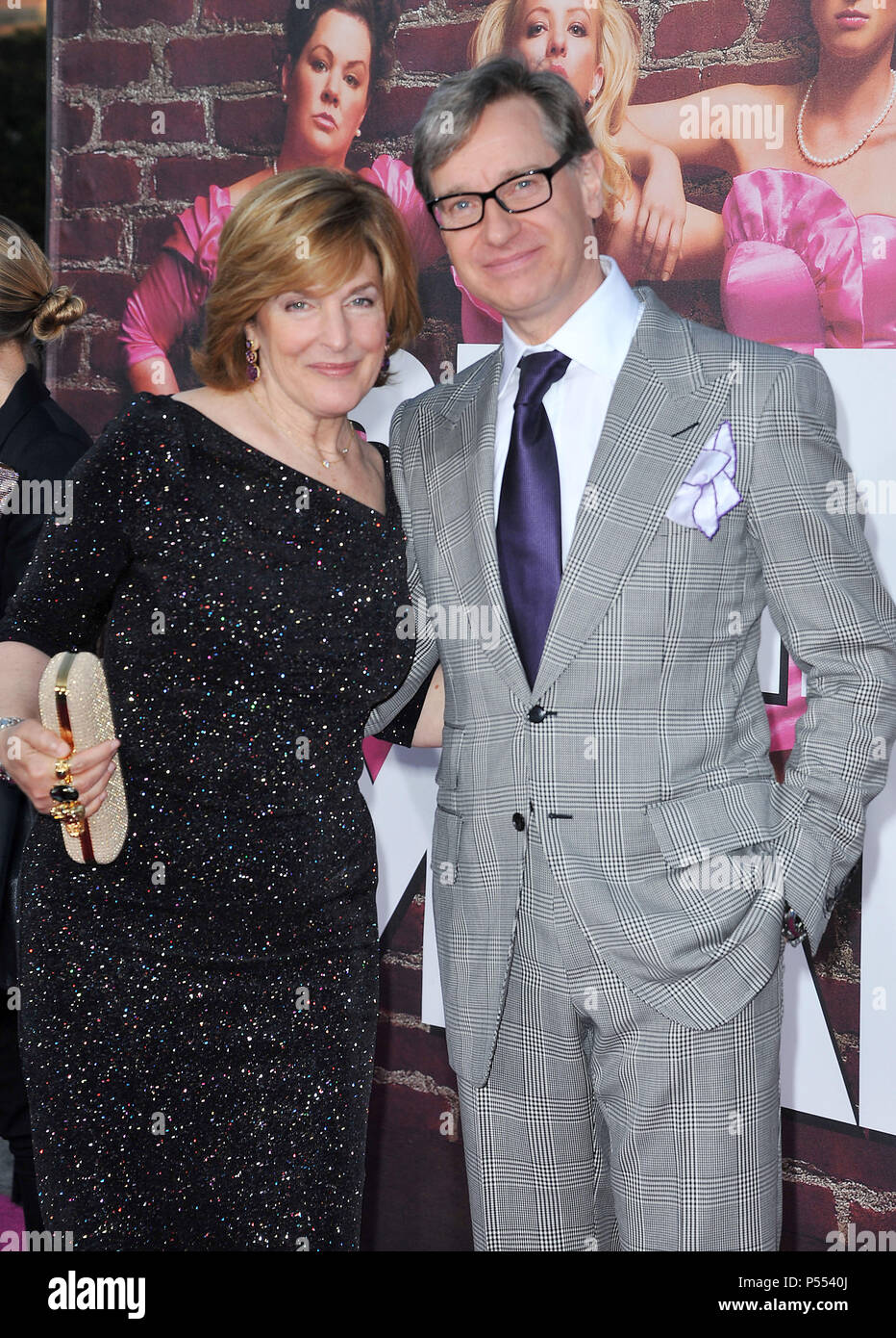 Paul feig and wife laurie hi-res stock photography and images - Alamy