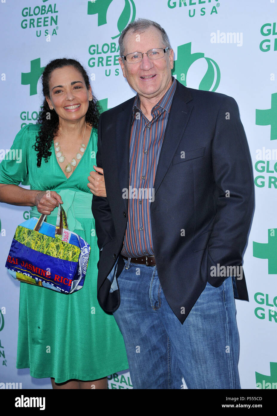 Ed O Neal, with wife 64 at the Global Green 15th Millenium Aw. 2011 at ...
