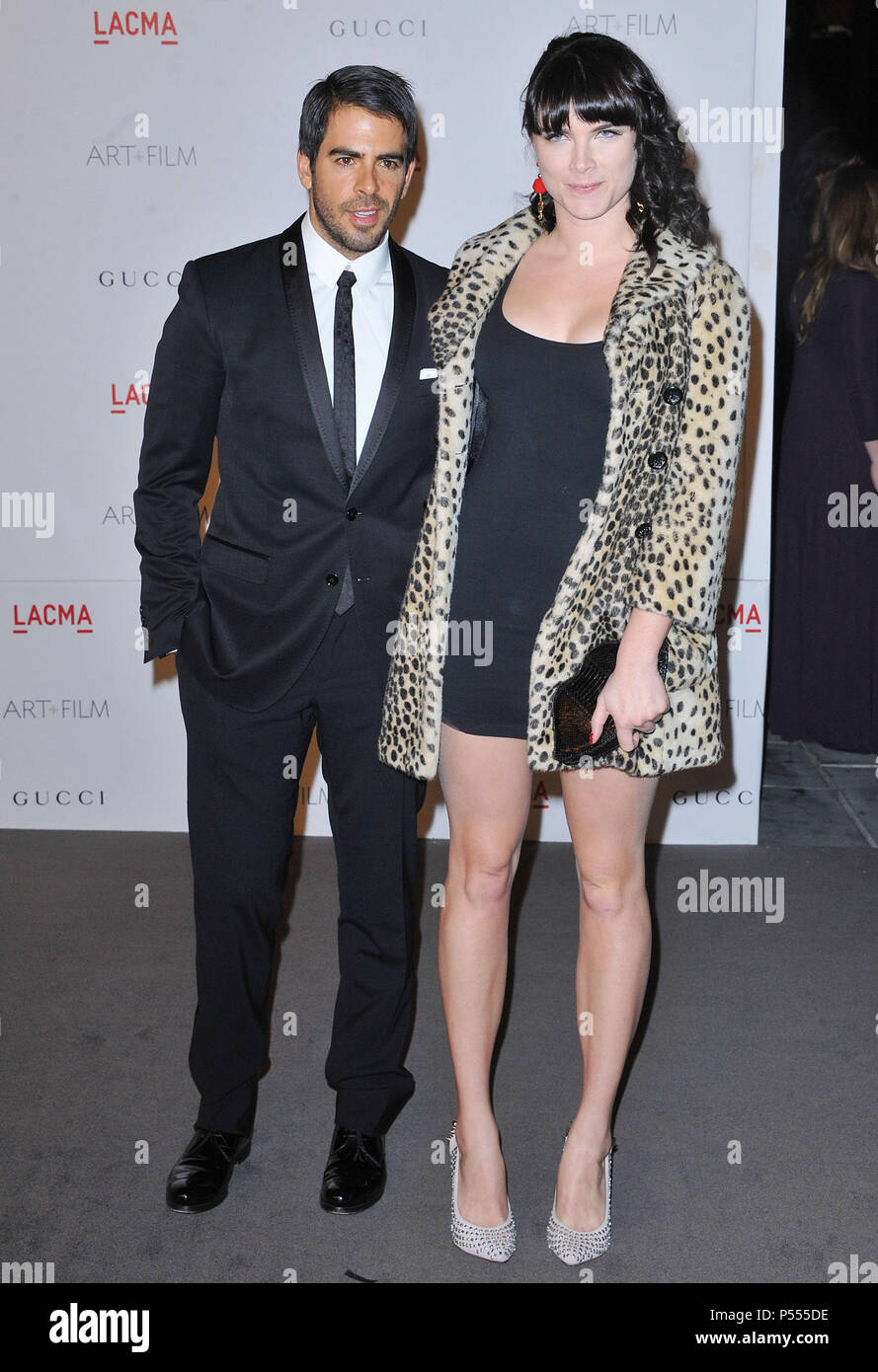 Eli Roth and Victoria Asher at the LACMA Hosts Inaugural ART + FILM ...