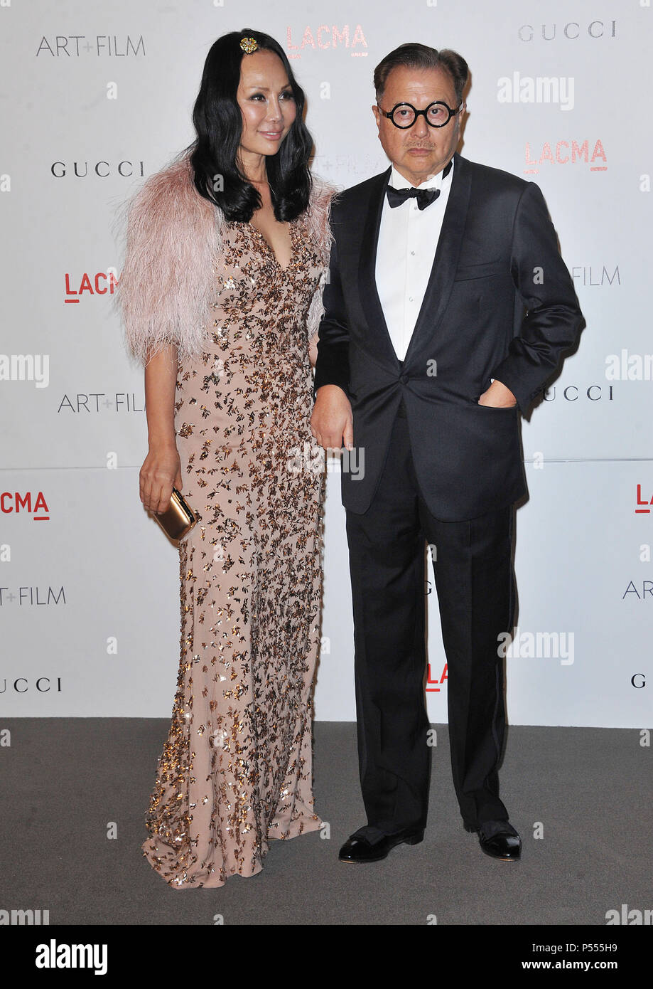 Eva chow and michael chow _119 red carpet event hi-res stock ...