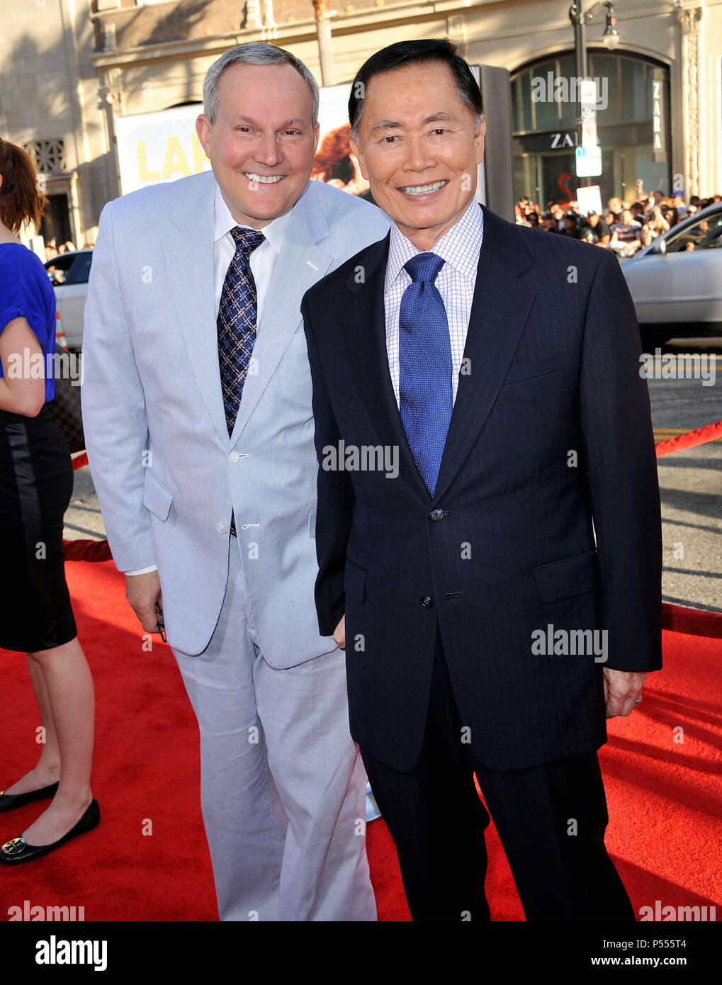 George takei husband brad altman hi-res stock photography and images ...