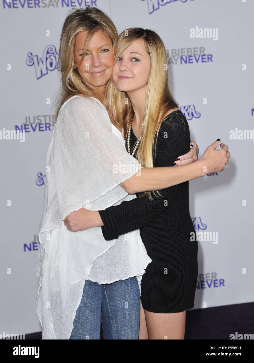 Heather locklear and daughter hi-res stock photography and images - Alamy