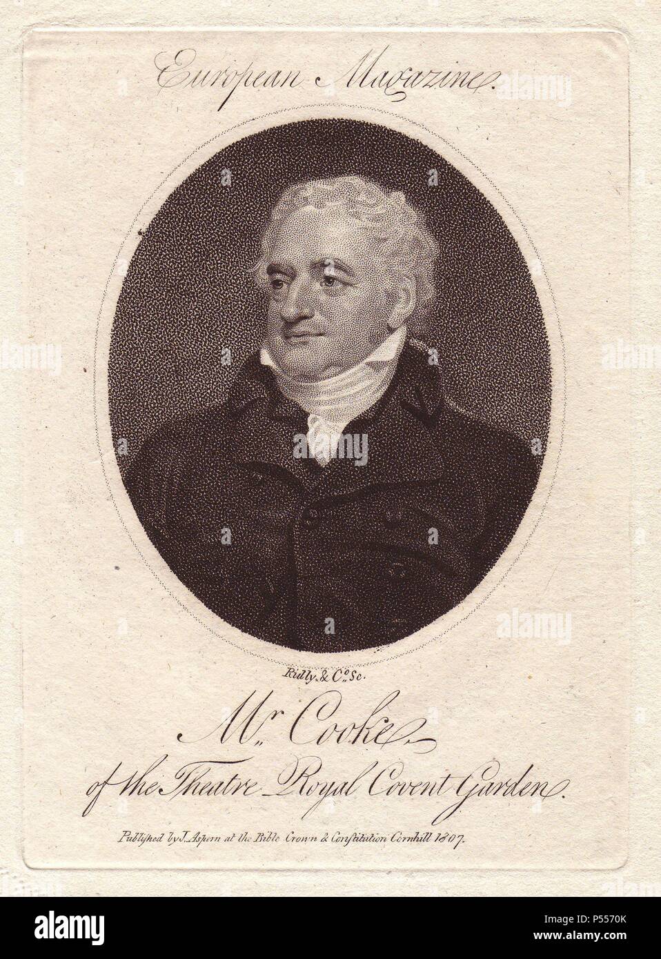 Mr. George Frederick Cooke (1756-1812), of the Theatre Royal Covent ...