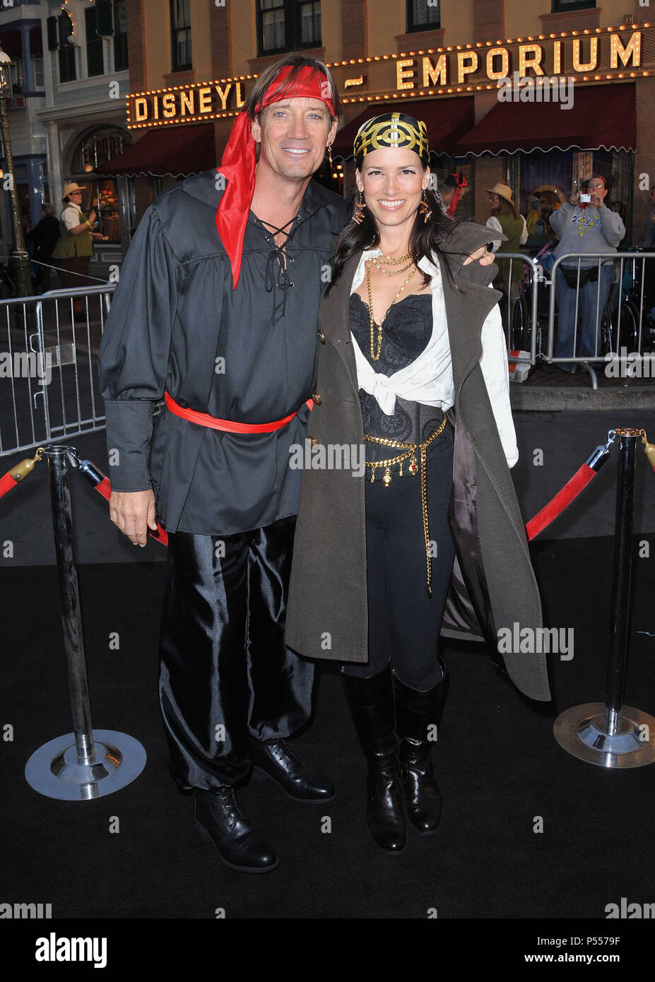 Kevin Sorbo, wife Sam Jenkins 49 at the Global Green 15th Millenium Aw ...