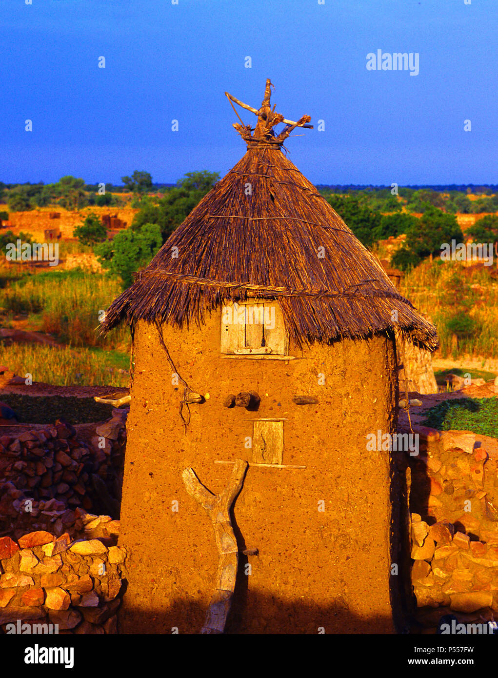 Granary structure dogon country hi-res stock photography and images - Alamy