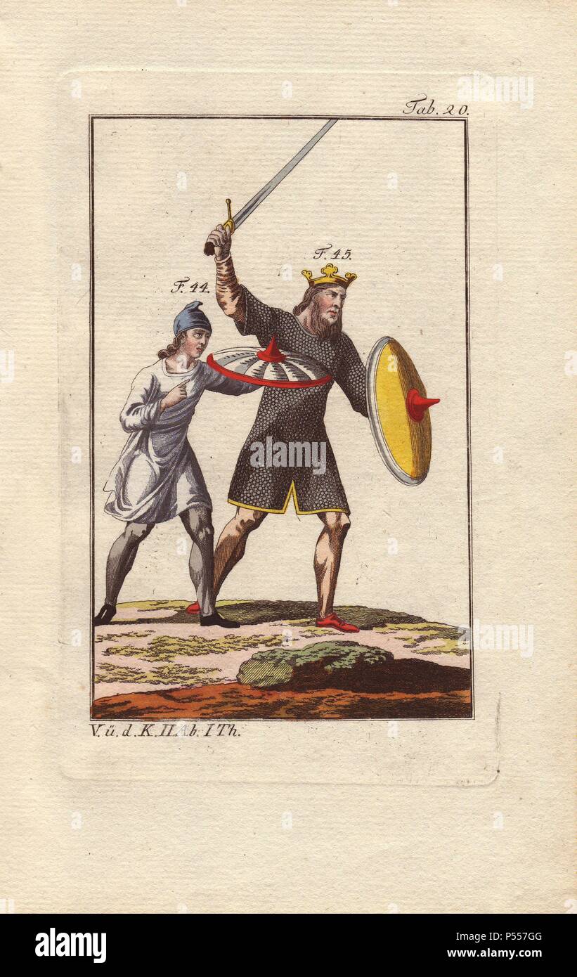 Anglo saxon shield hi-res stock photography and images - Alamy