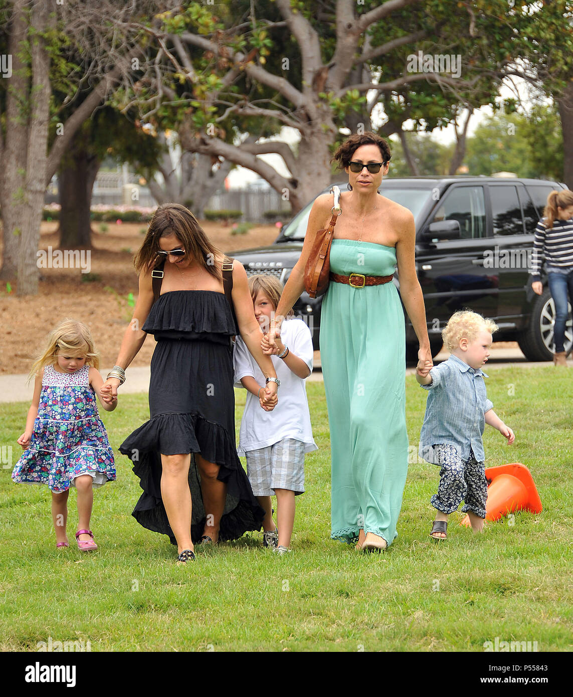 Minnie Driver, Son Henry, Friends at the Pediatric Aid Foundation 2011 ...