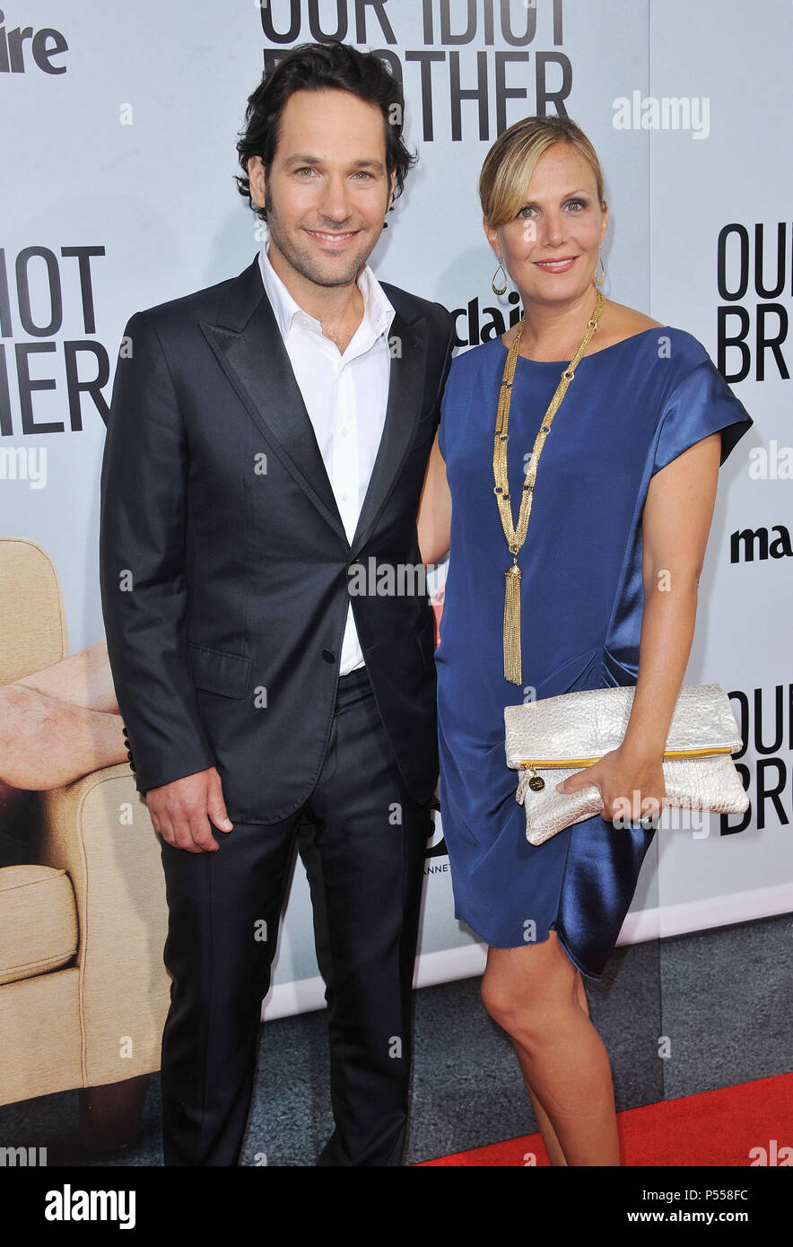 Paul Rudd, Julie at the Our Idiot Brother Premiere at the Arclight ...