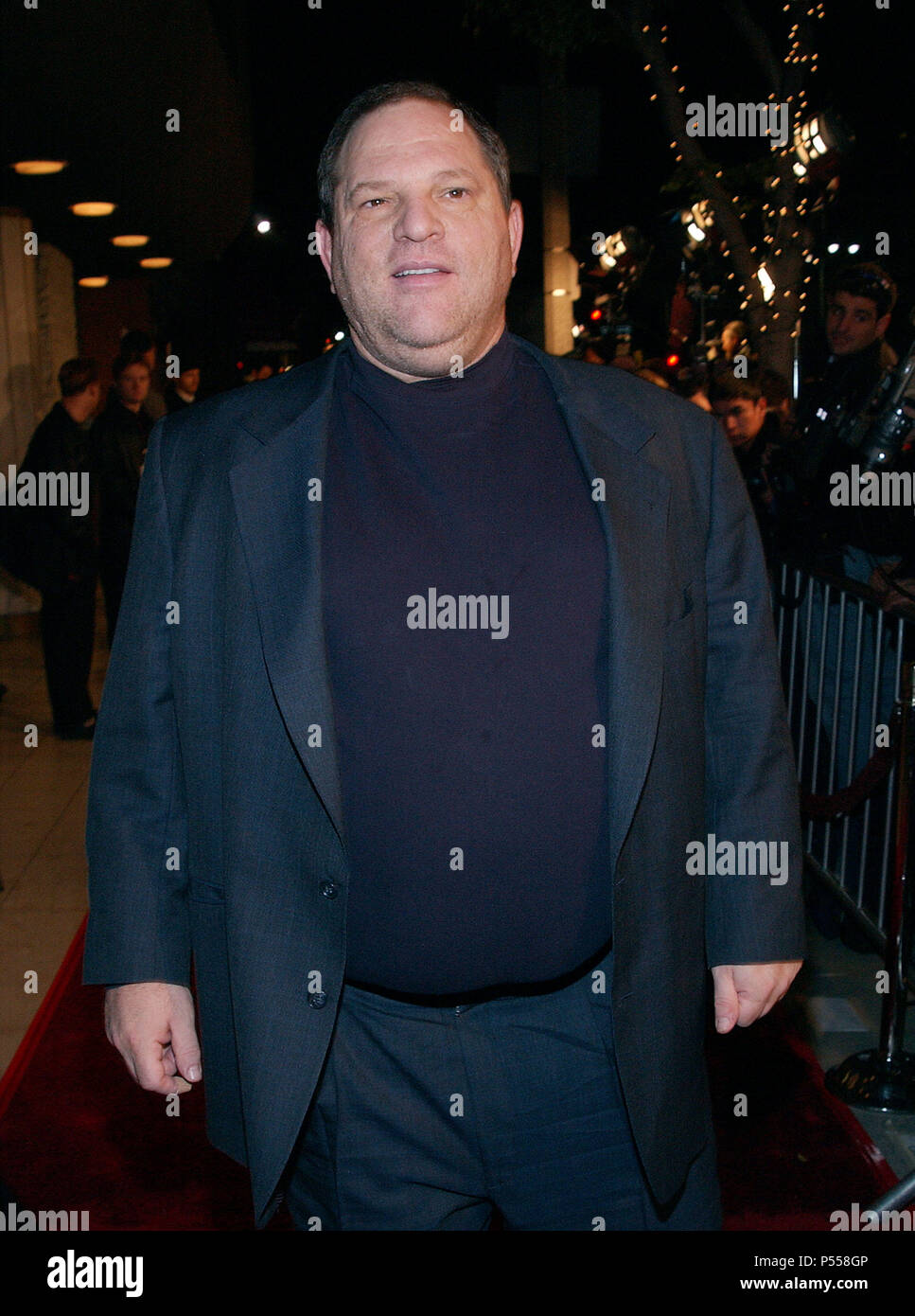 Mr Weinstein arriving at the The shipping News premiere at the Mann ...
