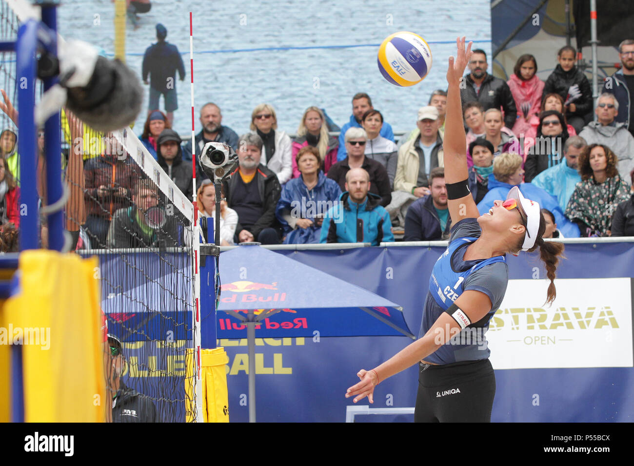 Ostrava, Czech Republic. 23rd June, 2018. Barbora Hermannova (CZE) in ...