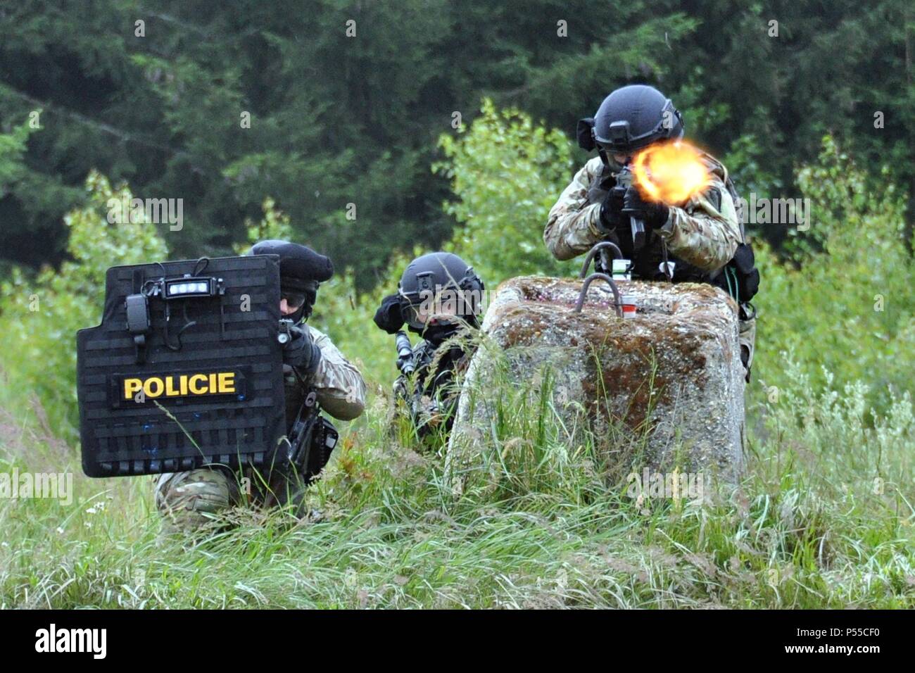 Strasice, Czech Republic. 23rd June, 2018. Ground Force Day Bahna 2018 ...