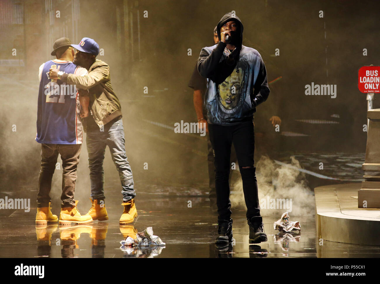 Los Angeles, Ca, USA. 24th June, 2018. Meek Mill, Robert Rihmeek ...