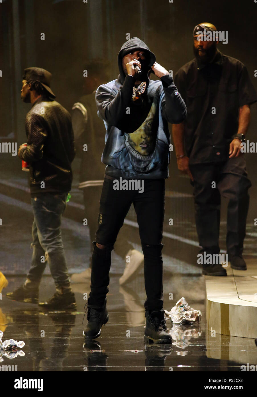 Los Angeles, Ca, USA. 24th June, 2018. Meek Mill, Robert Rihmeek ...