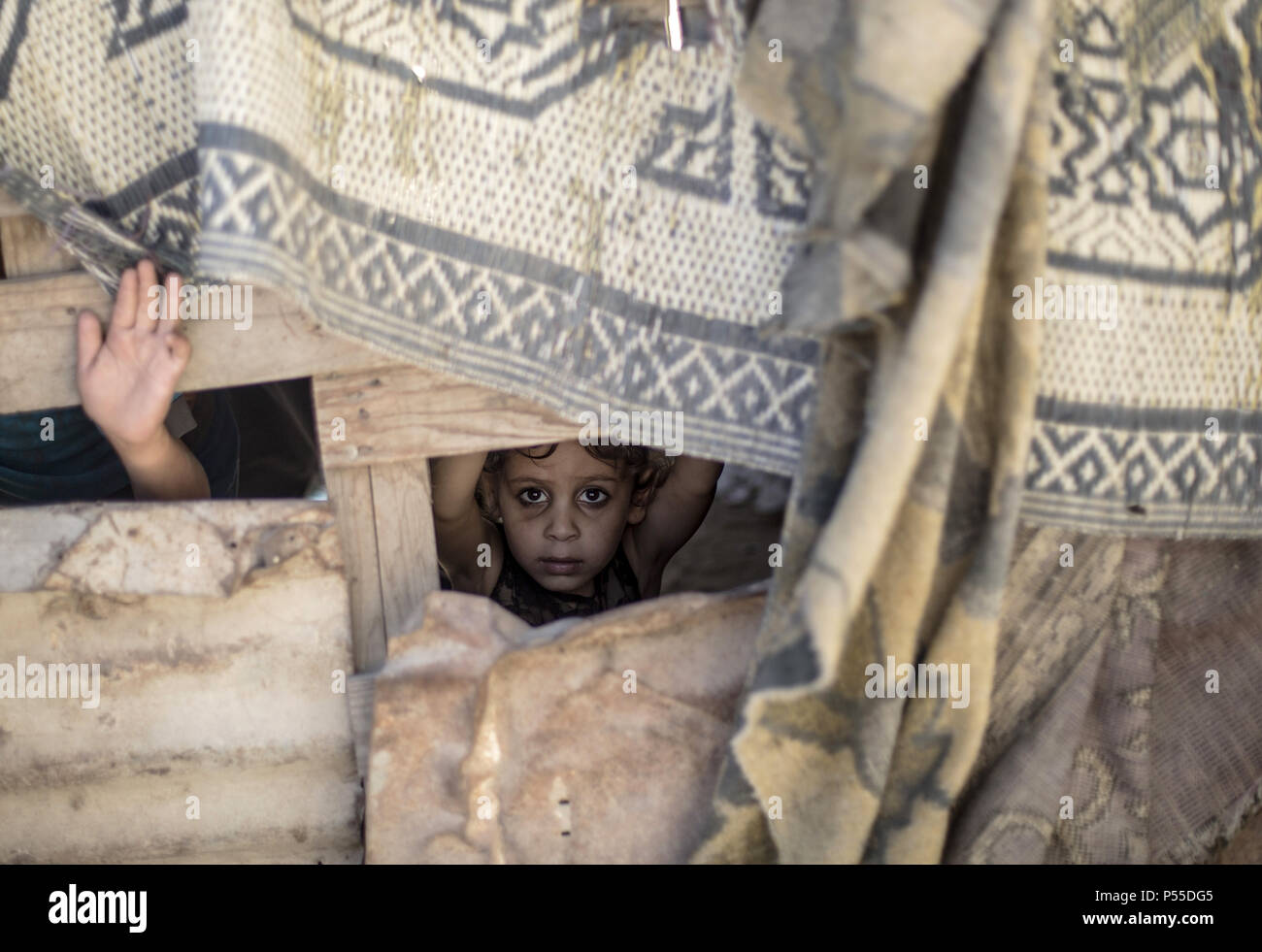 Gaza City, The Gaza Strip, Palestine. 24th June, 2018. Palestinian ...