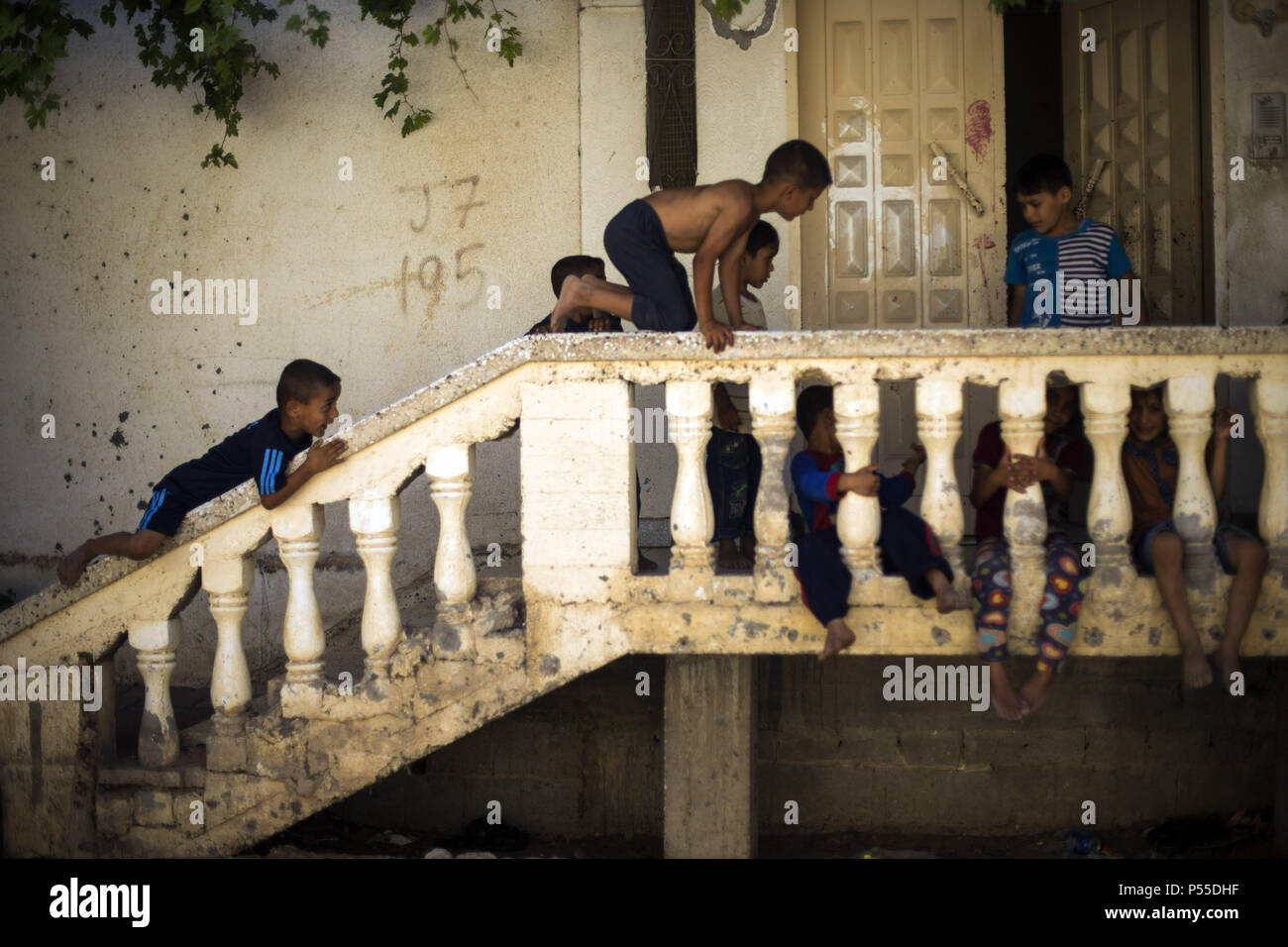 Gaza City, The Gaza Strip, Palestine. 24th June, 2018. Palestinian ...