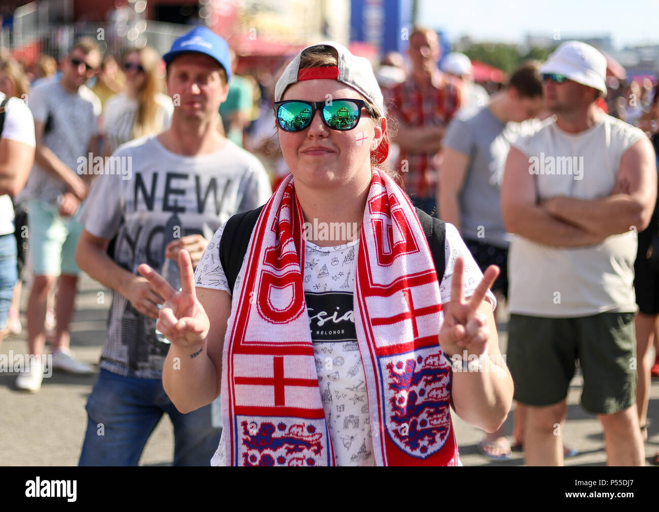 English fans hi-res stock photography and images - Alamy