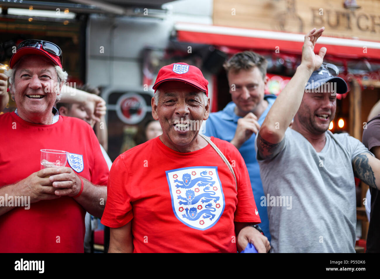 English fans hi-res stock photography and images - Alamy
