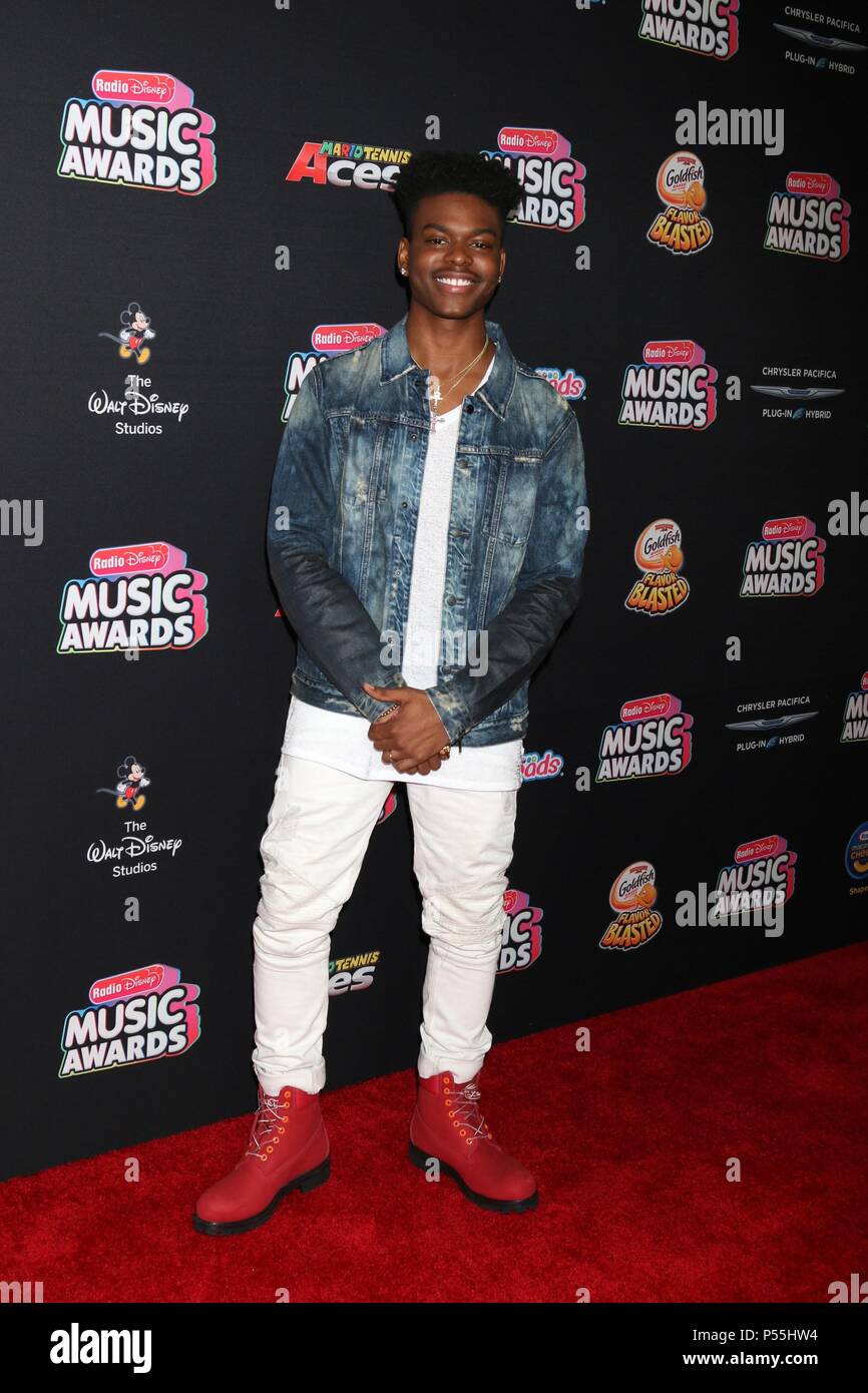 Aubrey Joseph at arrivals for 2018 Radio Disney Music Awards - Part 3 ...
