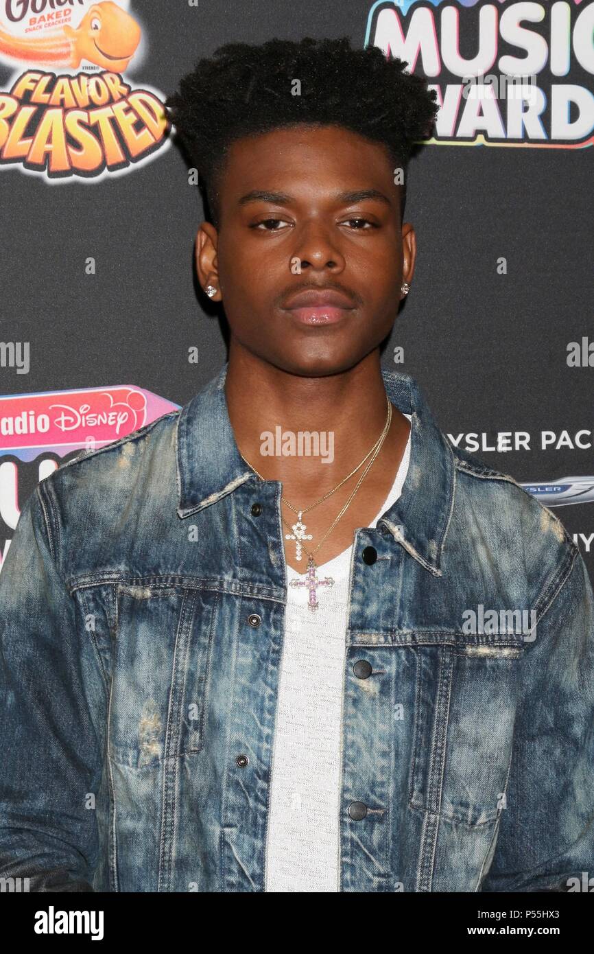 Aubrey Joseph at arrivals for 2018 Radio Disney Music Awards - Part 3 ...