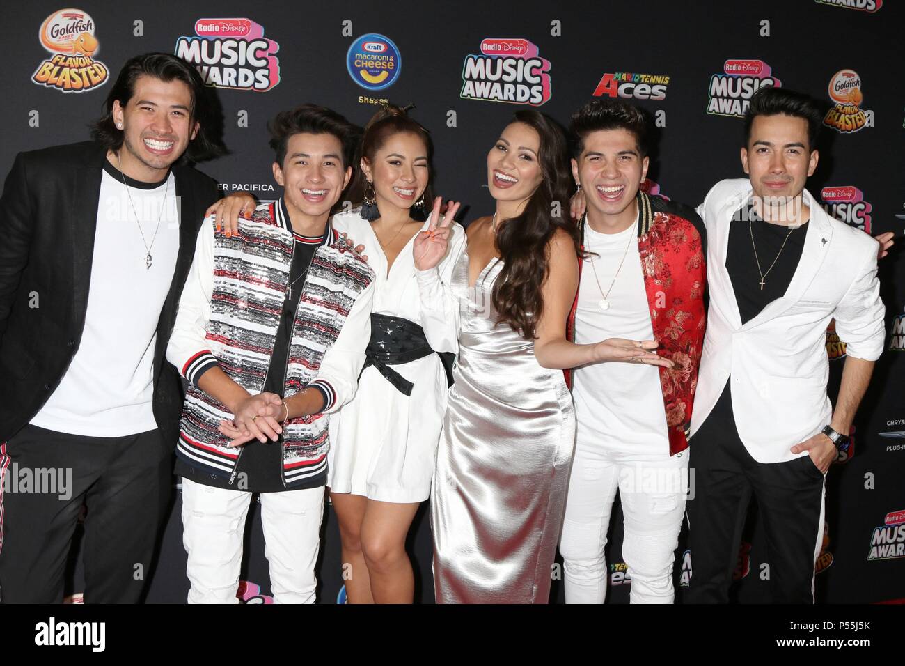 JAGMAC at arrivals for 2018 Radio Disney Music Awards - Part 3, Loews ...