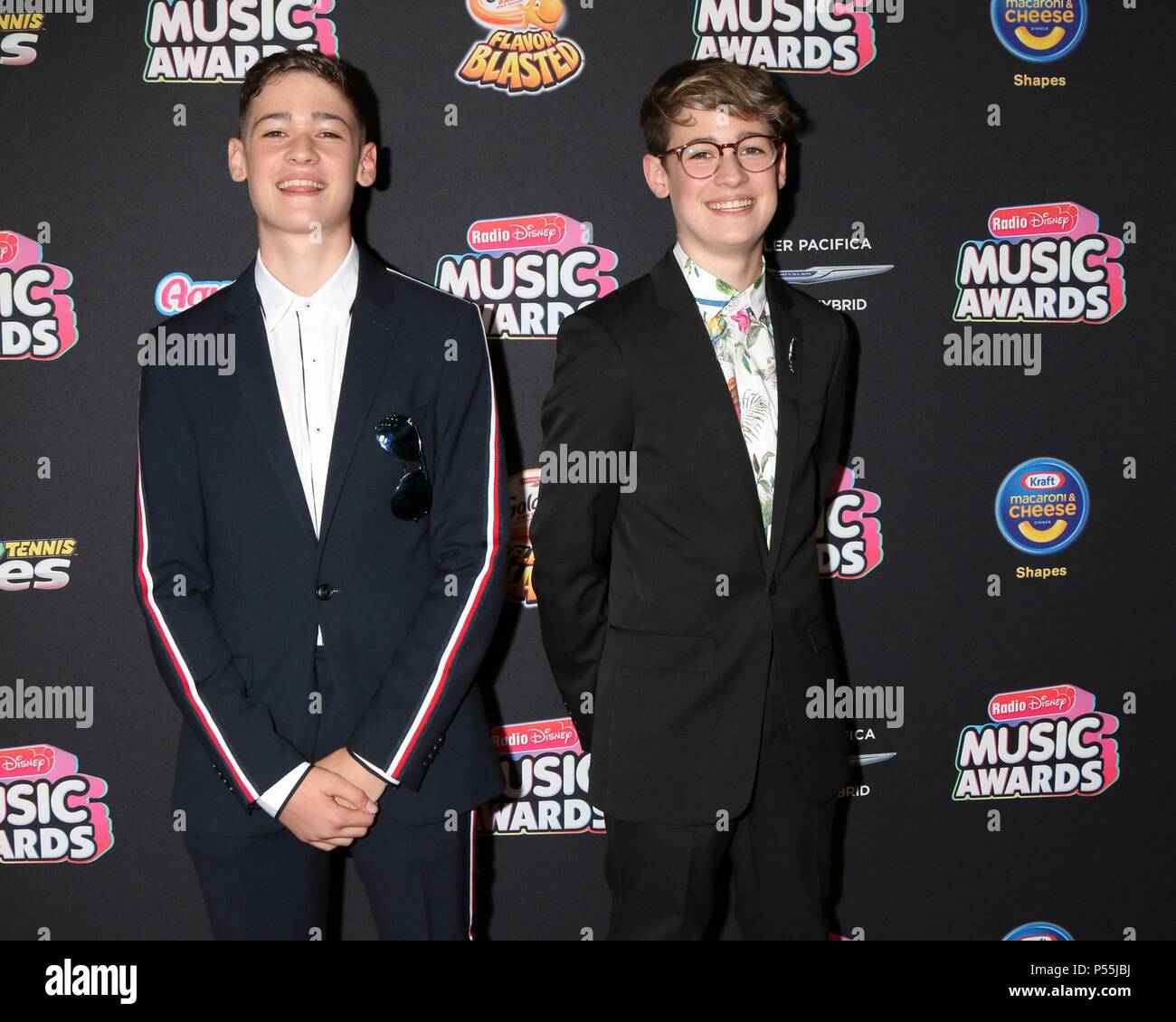 Max and Harvey, Max Mills, Harvey Mills at arrivals for 2018 Radio ...