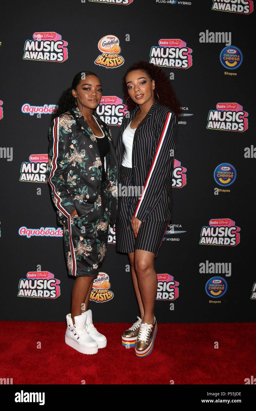 RYBE, Regan Aliyah Dennis-Jones, Ryan Asher at arrivals for 2018 Radio ...