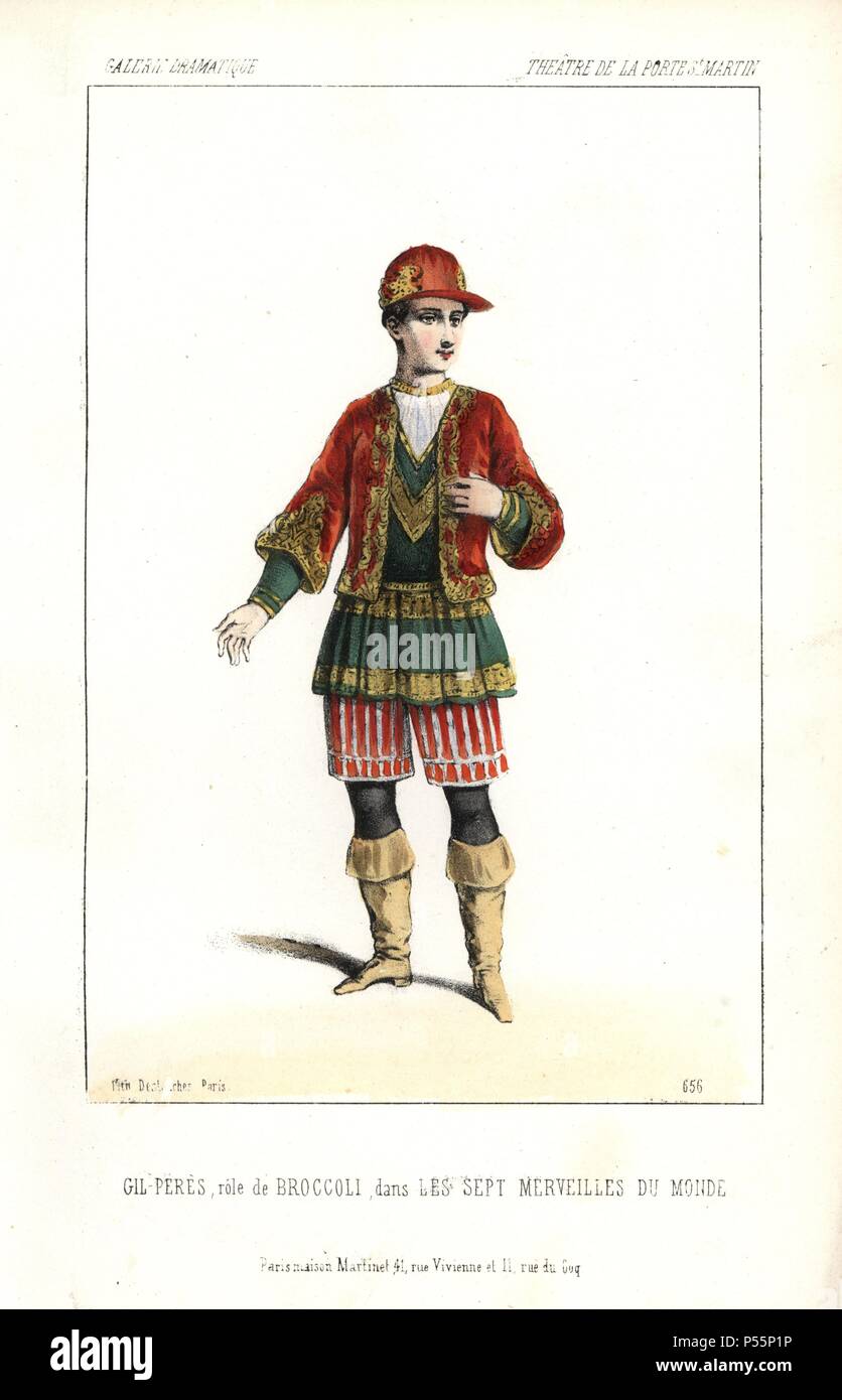 Gil-Peres as Prince Broccoli in "Les Sept Merveilles du Monde" at La ...