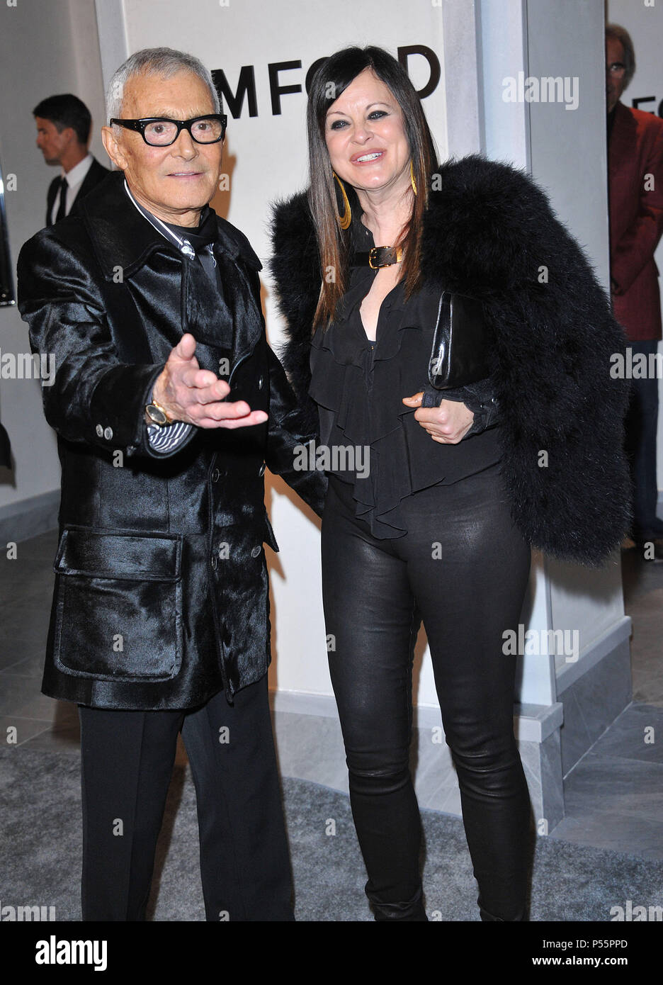 Vidal Sassoon at the Opening of Tom Ford Store in Beverly Hills.Vidal ...