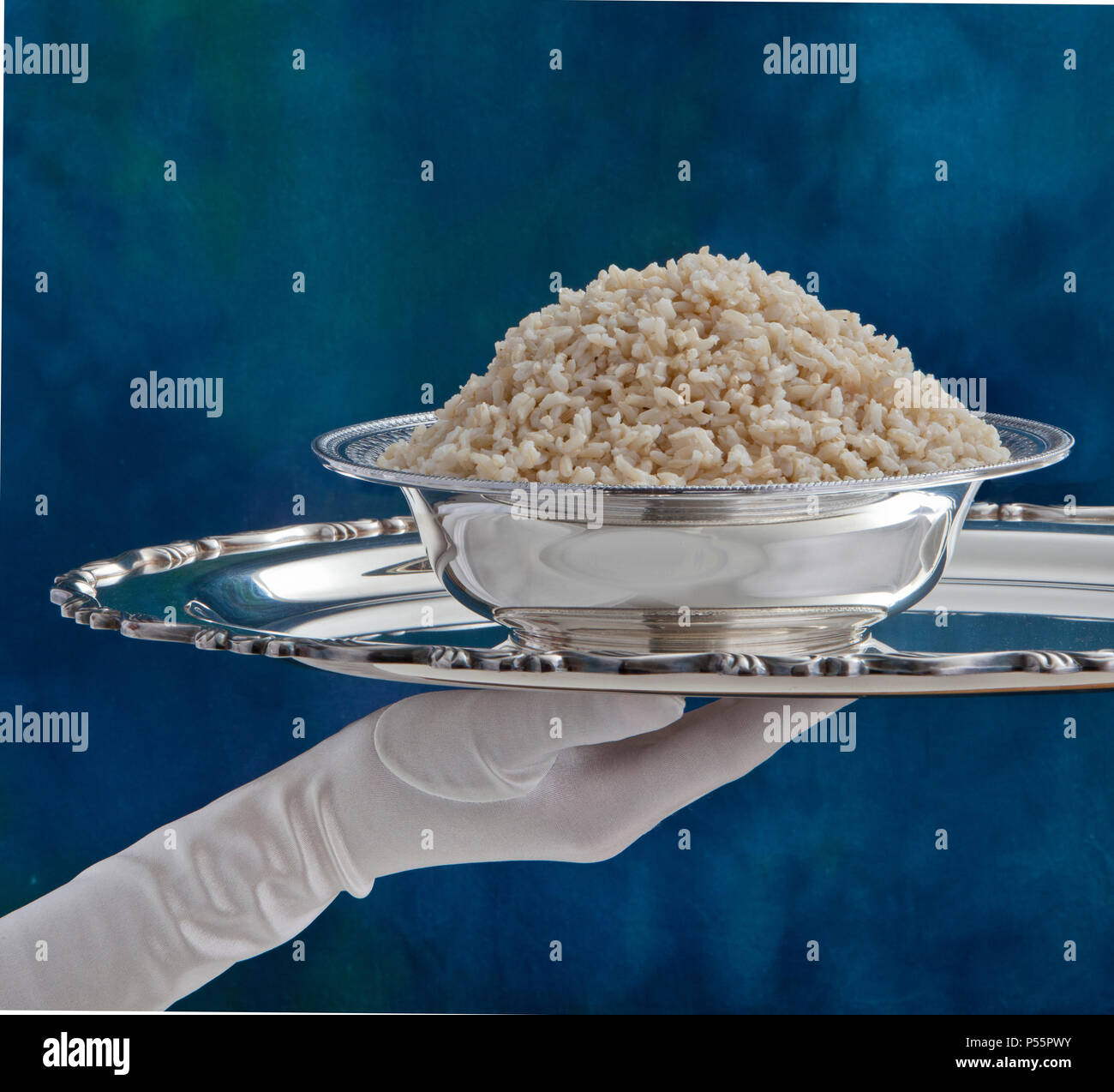 Silver glove hi-res stock photography and images - Alamy