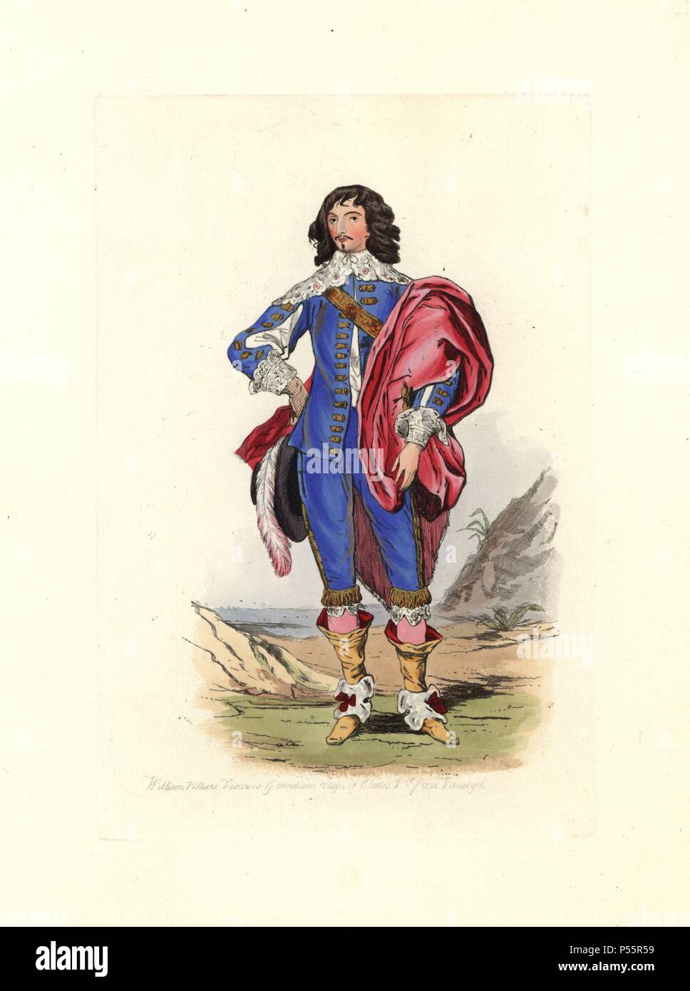 William Villiers, Viscount Grandison (1614-1643), from the reign of ...