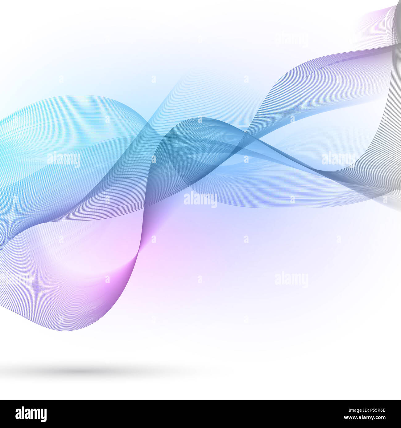 Abstract background with flowing waves design Stock Photo - Alamy