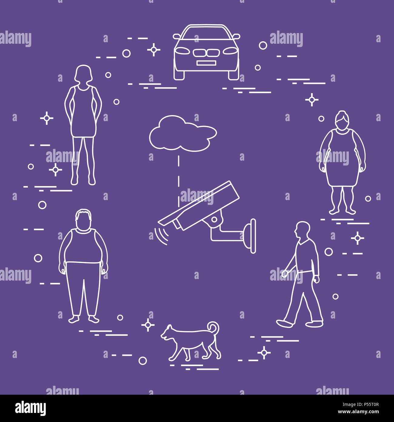 Crime offenses Stock Vector Images - Alamy