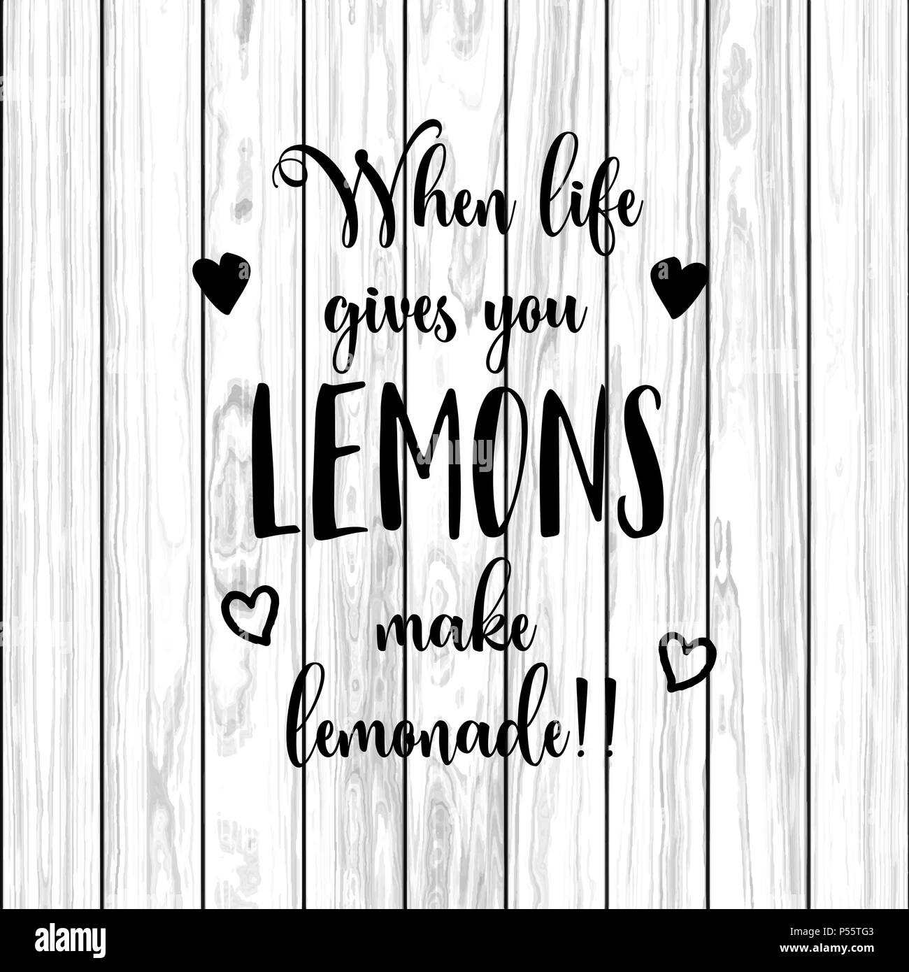 Inspirational quote motivational on Black and White Stock Photos ...