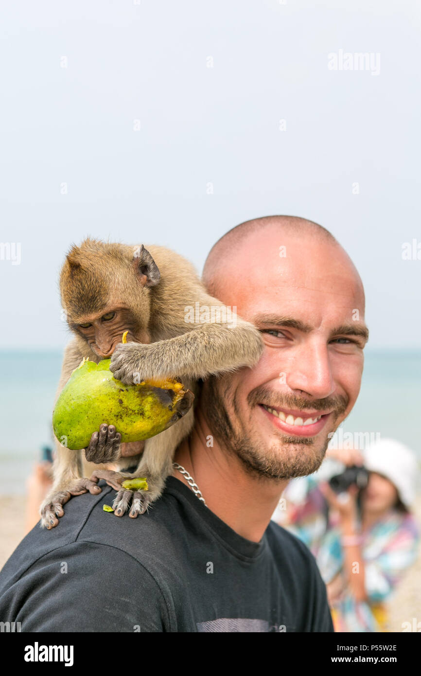 Self Portrait With Monkeys High Resolution Stock Photography and Images ...
