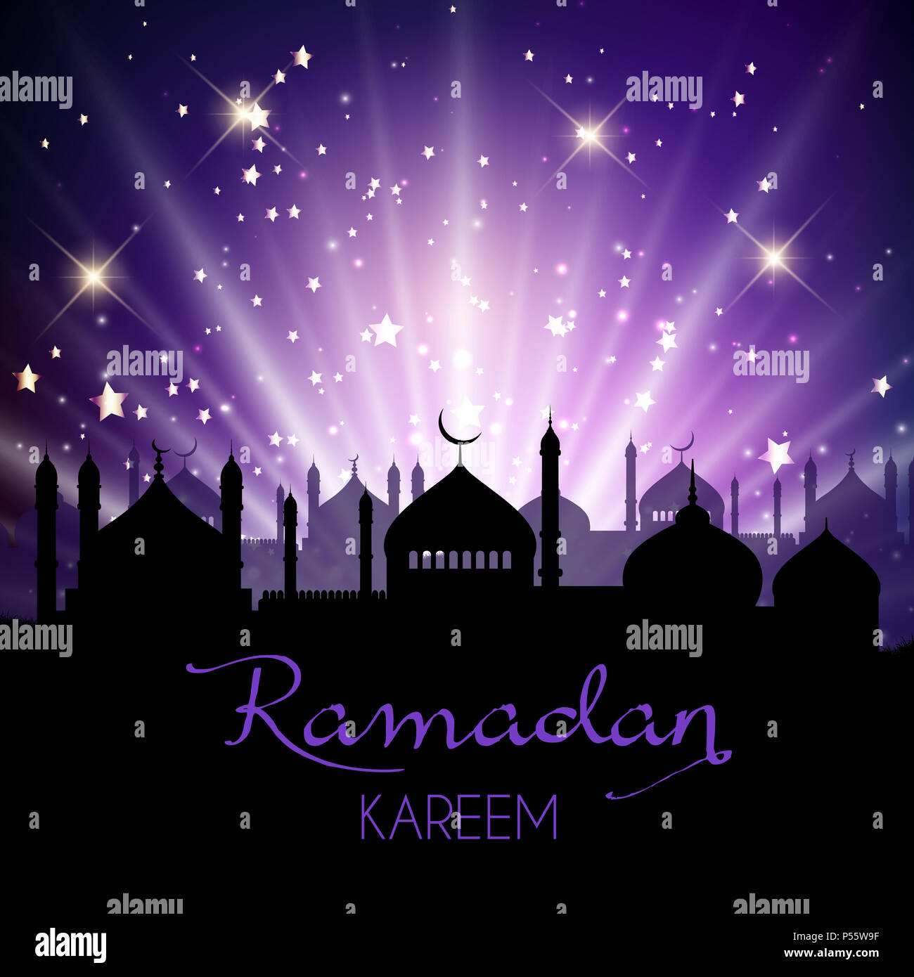 Decorative background for Ramadan Stock Photo - Alamy