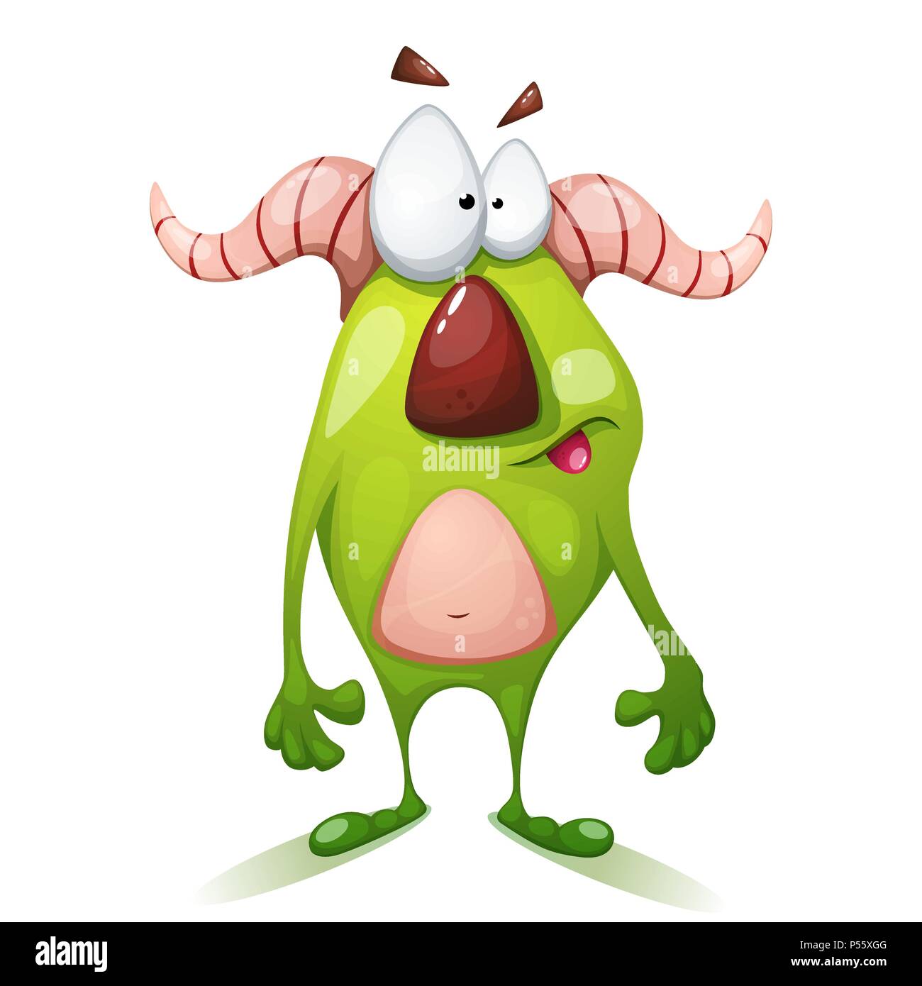 Cartoon monsters hi-res stock photography and images - Alamy