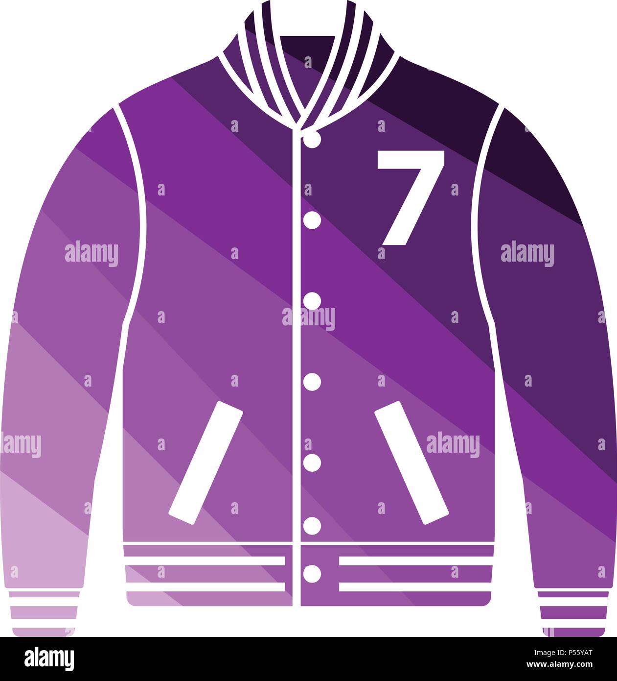 American baseball jacket Stock Vector Images - Alamy